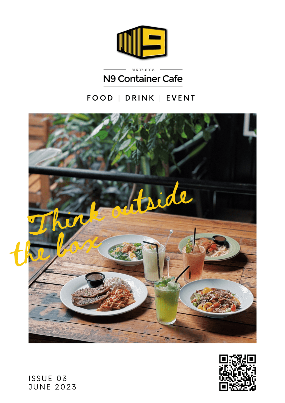 Menu | N9 Container Cafe